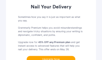 Grammarly - Maool - Email Design Inspiration