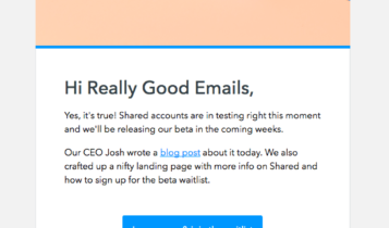 Notice Email Design - Maool - Email Design Inspiration