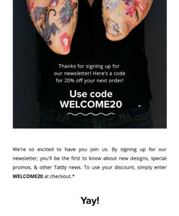 Kicker Email Template 1