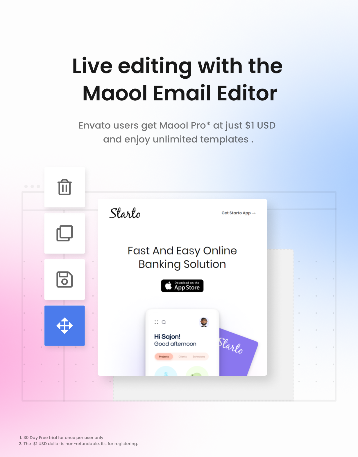 Starto Marketing Email Template